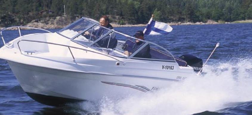Finnmaster 5700 Open, trygg - Praktiskt Båtägande